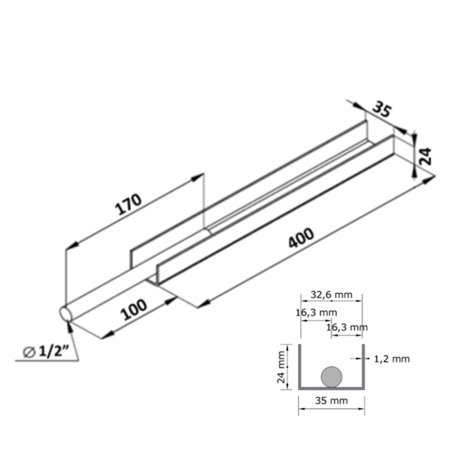 Pontalete Chumbador Cg-077 50x35mm - Rival Metais - Pontalete Chumbador Cg-077 50x35mm - Rival ...